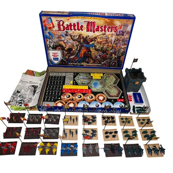 Milton Bradley Company | Games | Vintage Battle Masters 992 Milton ...